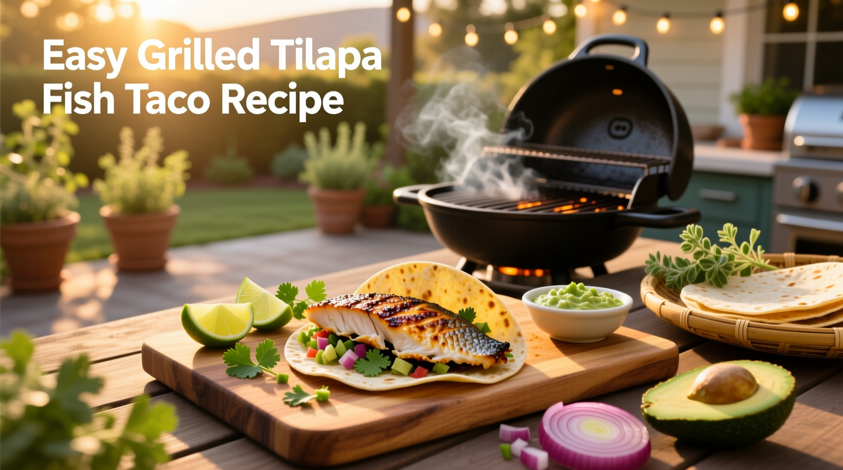 How to Make Easy Grilled Fish Tacos with Tilapia