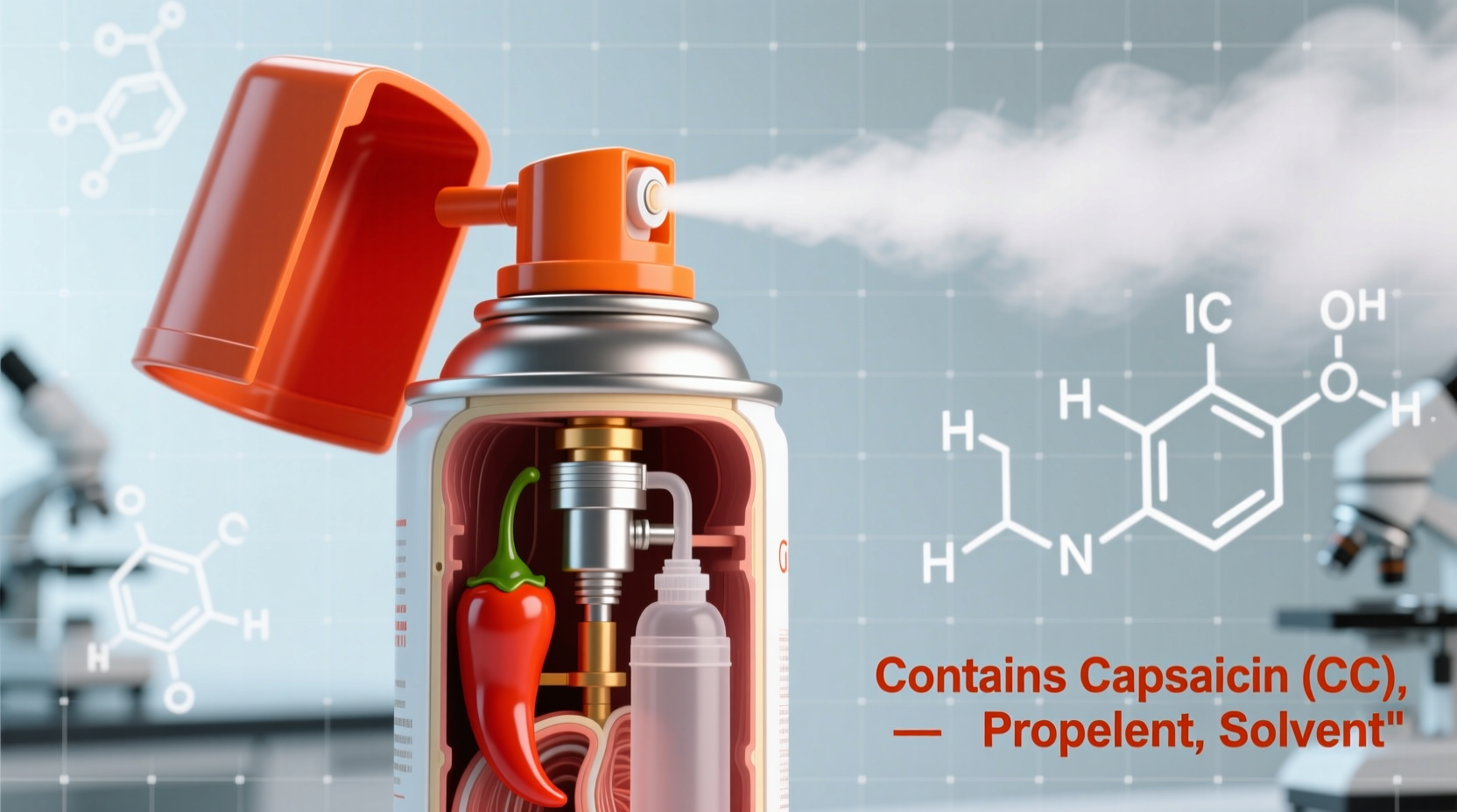 What's in Pepper Spray: Complete Ingredient Breakdown