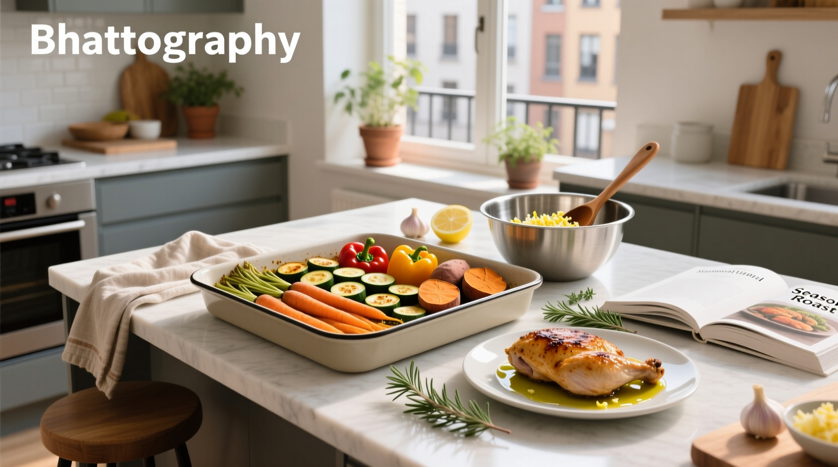 How to Meal Prep Roasted Chicken and Veggies