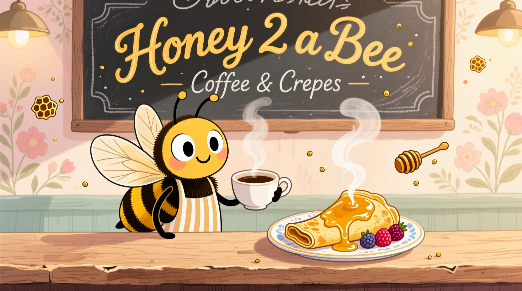 Honey 2 a Bee Coffee & Crepes: Local Cafe Guide