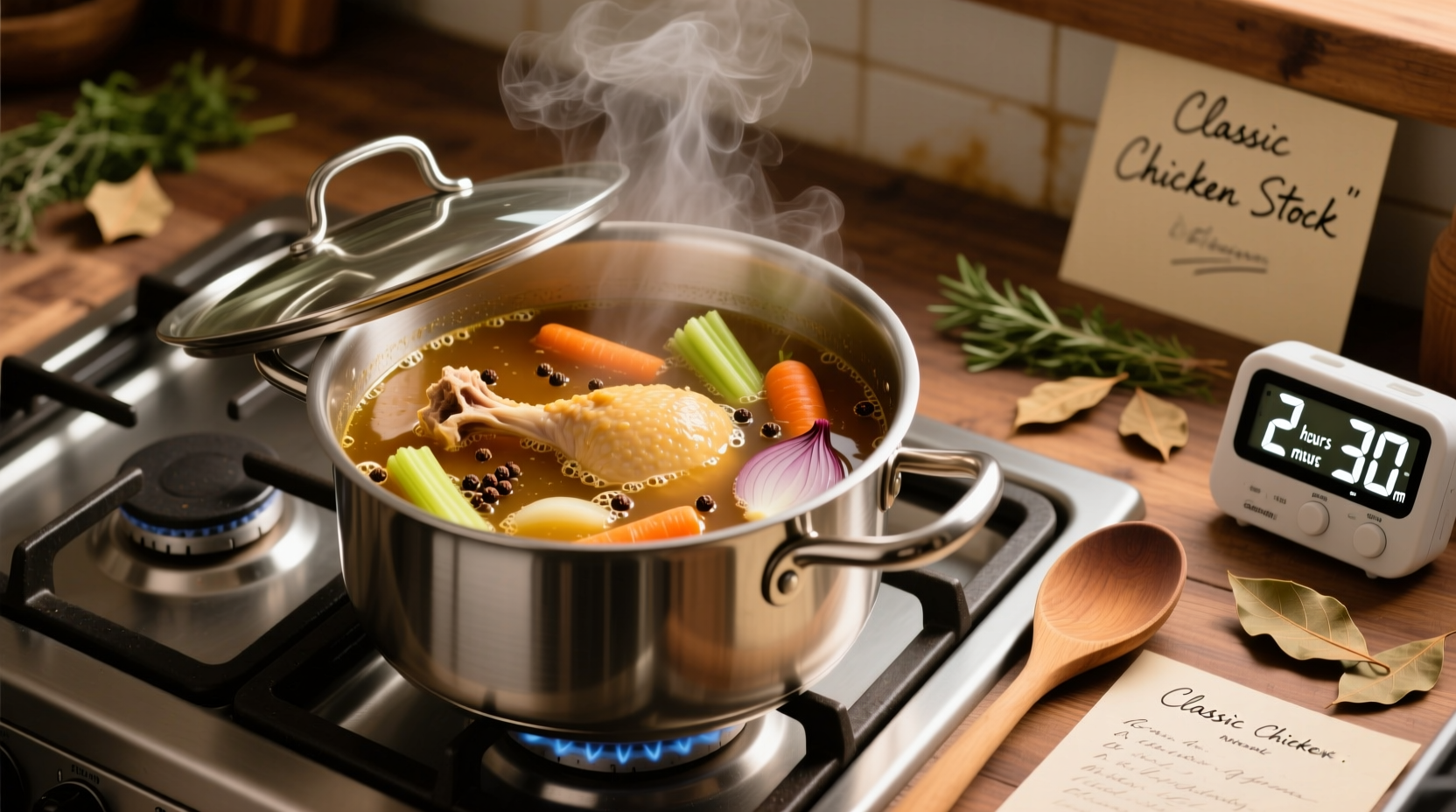 How Long to Cook Chicken Stock: Perfect Timing Guide