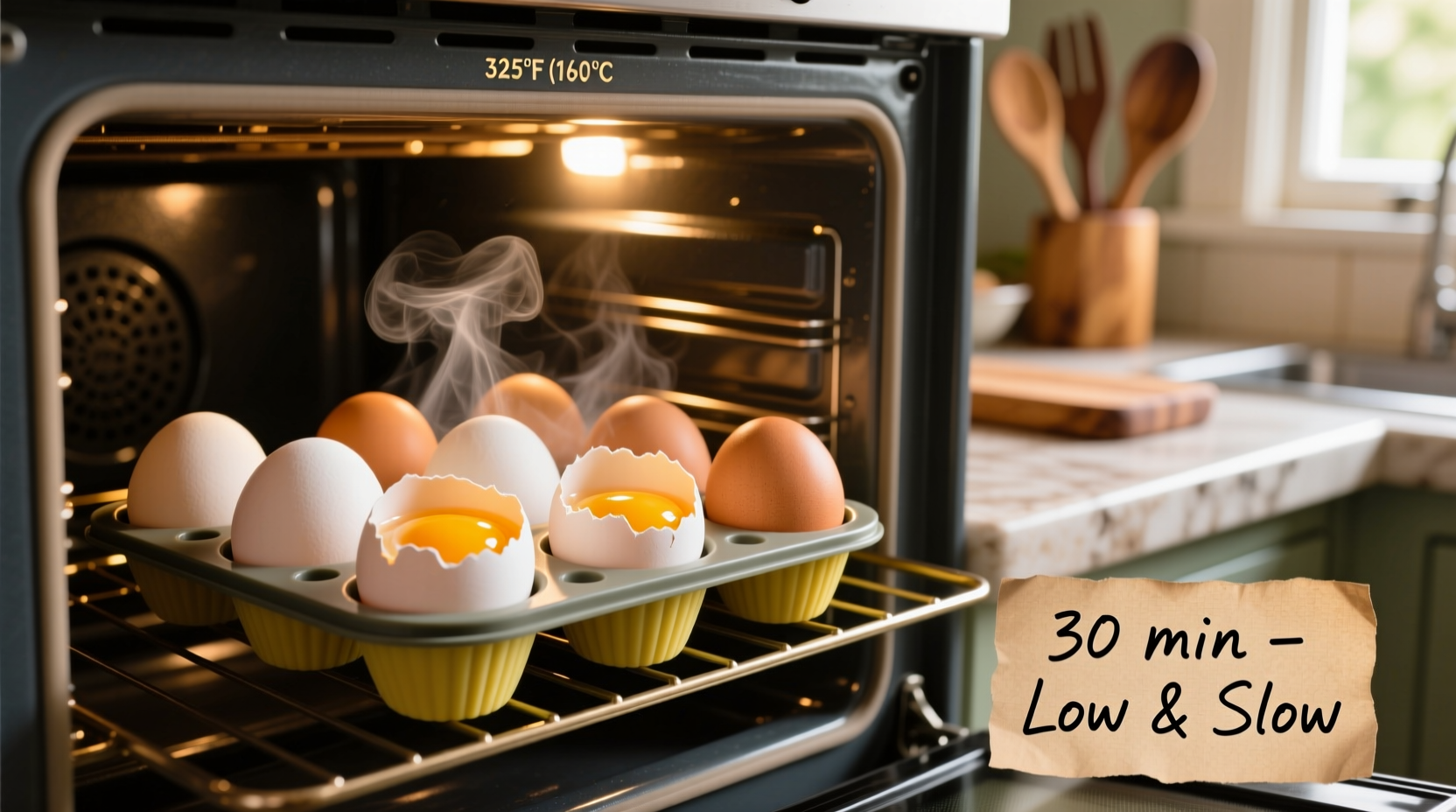 Perfect Oven-Baked Eggs: Exact Cooking Times Revealed