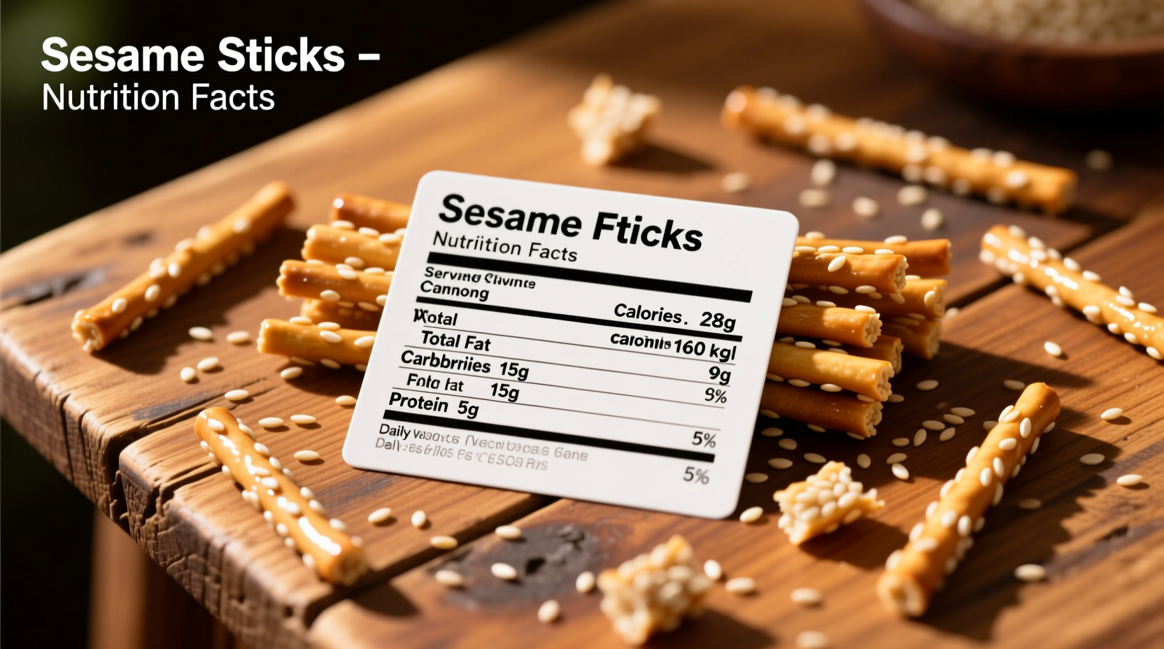 Are Sesame Sticks Healthy? Nutrition Facts & Benefits