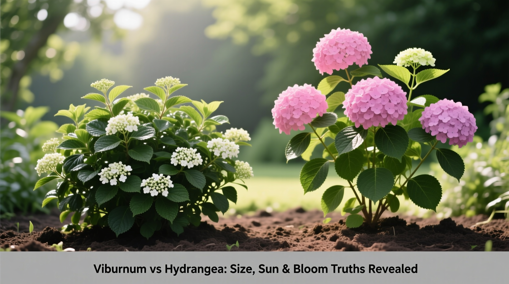 Viburnum vs Hydrangea: Size, Sun & Bloom Truths Revealed