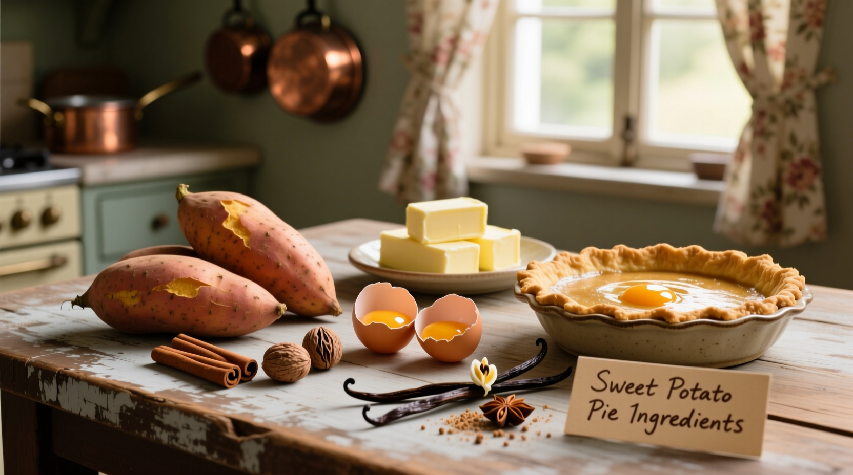 Sweet Potato Pie Ingredients: Essential Guide