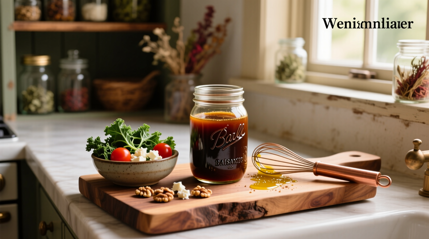 How to Make Homemade Salad Dressing with Apple Cider Vinegar and Olive Oil