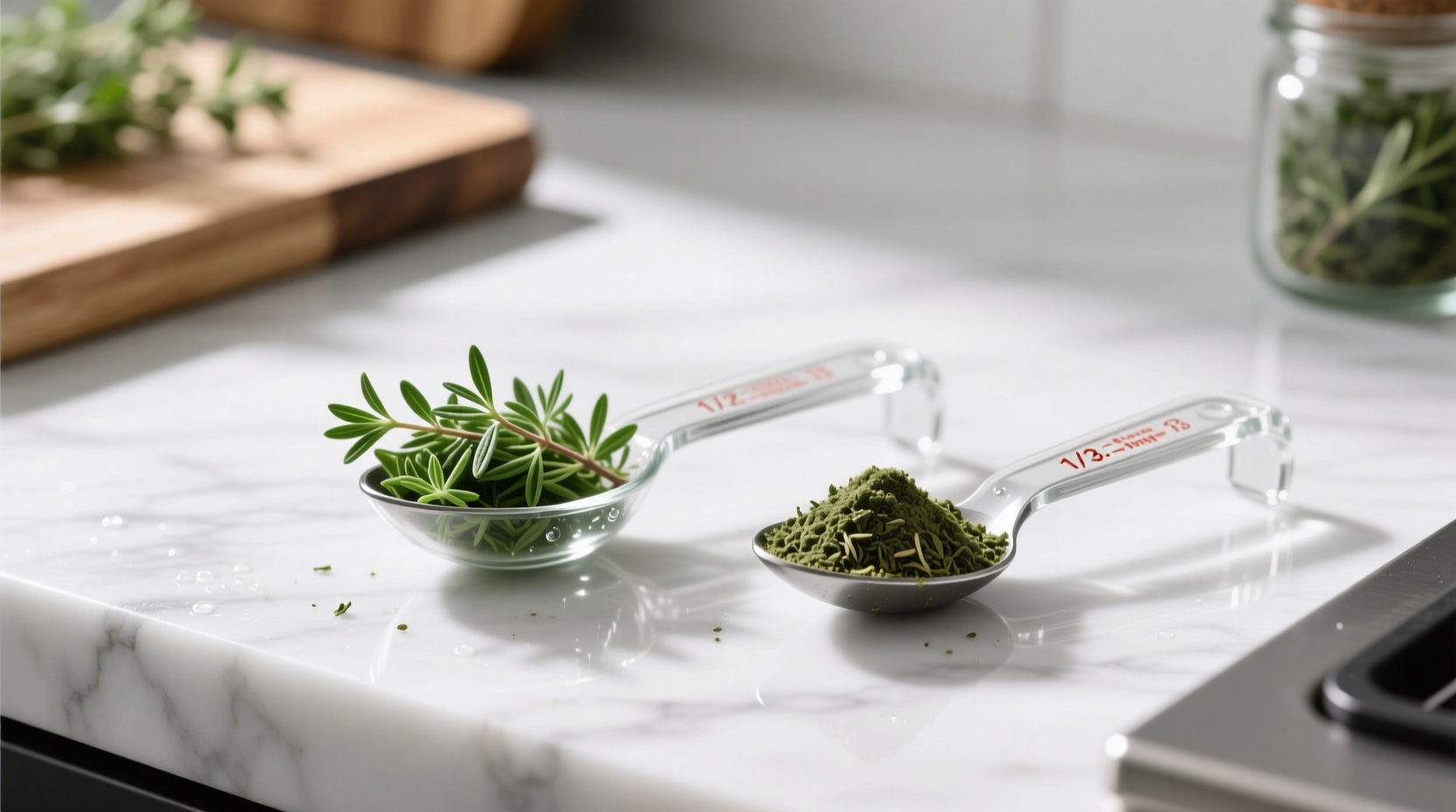 Fresh Thyme to Dried Conversion: When 1:3 Ratio Matters