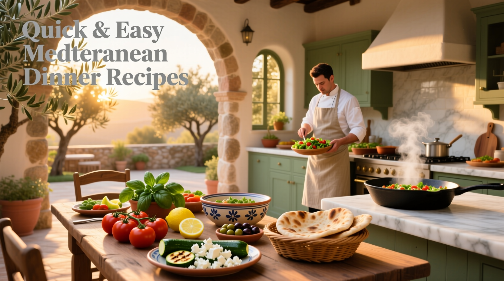 Quick and Easy Mediterranean Diet Dinner Recipes Guide