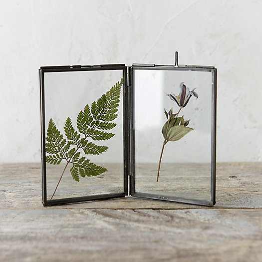 Double Sided Glass Photo Frame - Customizable Home Decor