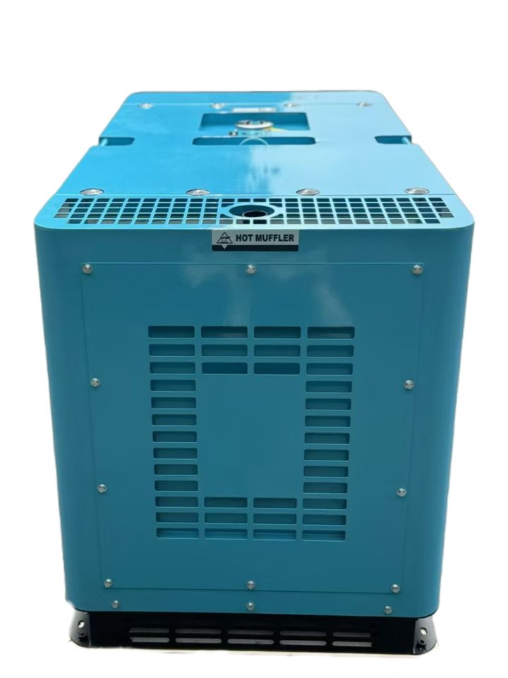 Diesel Generator Set Portable Power Machine AC Single Phase Output 50 ...