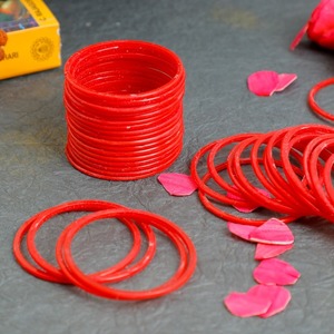 Pakistani Glass Bangles - Handmade Wedding Jewelry Set