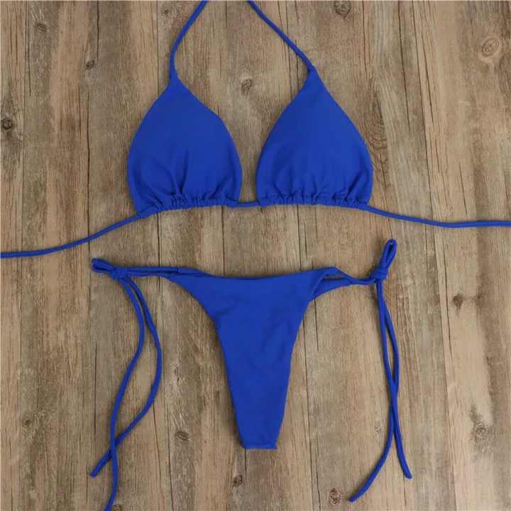 Shop Our String Bikinis 2025 Women Sexy Triangle Swimsuit