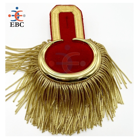 OEM Irish Guards Scarlet Uniform Hand Embroidery Bullion Gold Collars ...