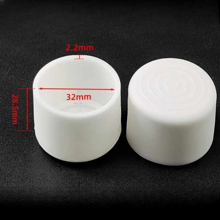 32mm White Silicone Rubber Round Pipe Cover for Automotive Good Shock ...
