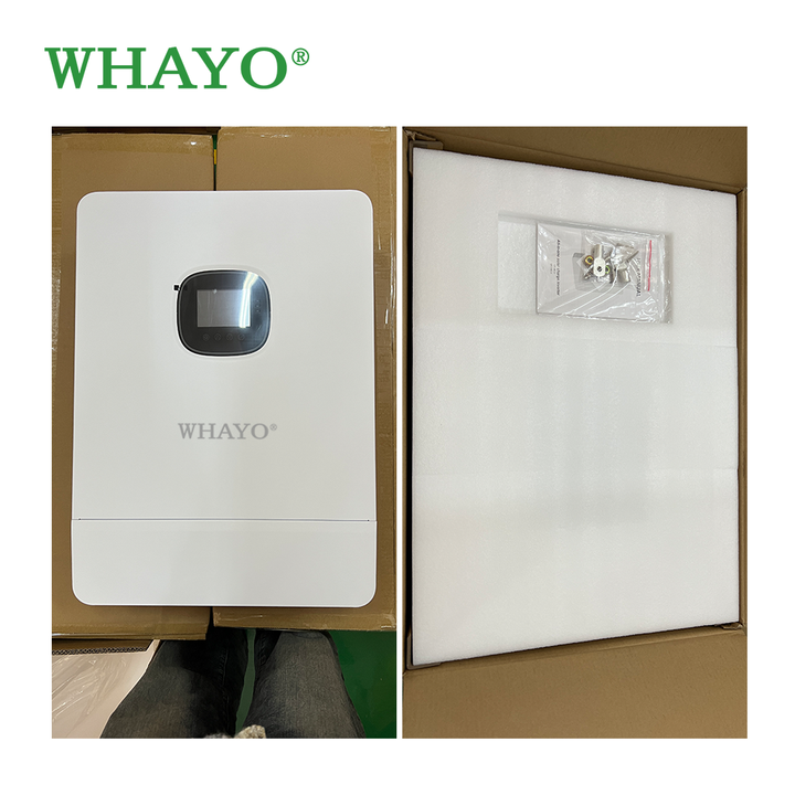 Us Version Single Split Phase Inverter 48v 8kw 10kw Ac120v/240v 2 Mppt ...