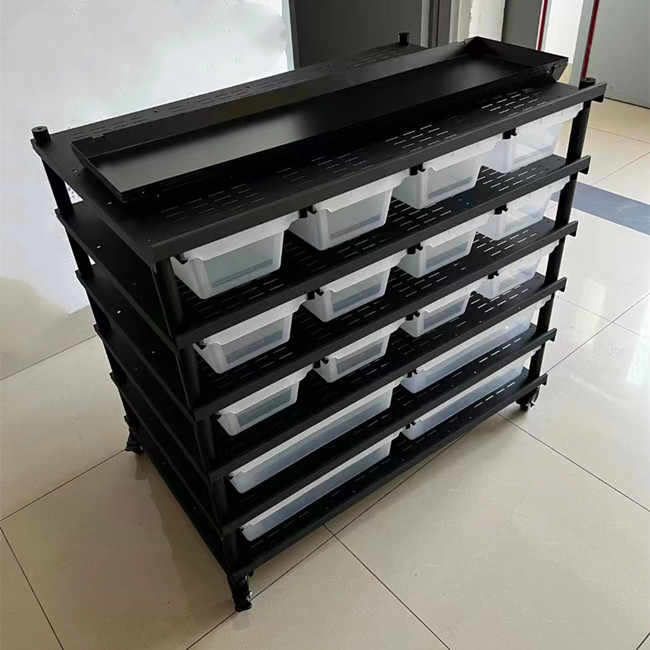 Plastic Snake Tub Reptile Snake Breeding Rack System