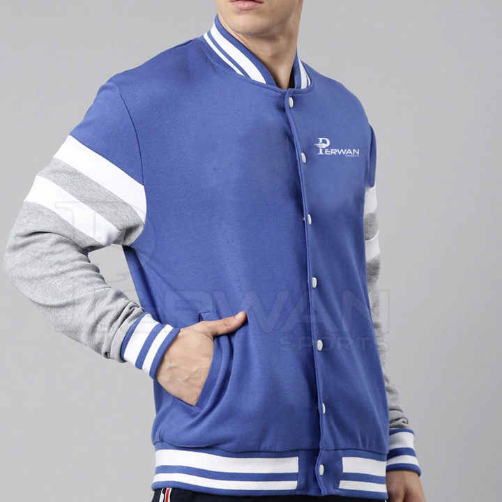 Customized Logo Lettermen Winter Jacket for Men Fashion New Design with ...