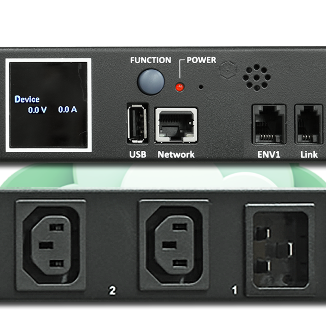 8 Ports 230V 16 Amp, Remote Power Switch, kWh C13 C20 OLED Display Rack ...