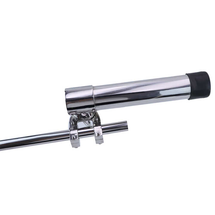 Custom Stainless Steel 316 Pontoon Transom Rail Mount Clamp Fishing ...