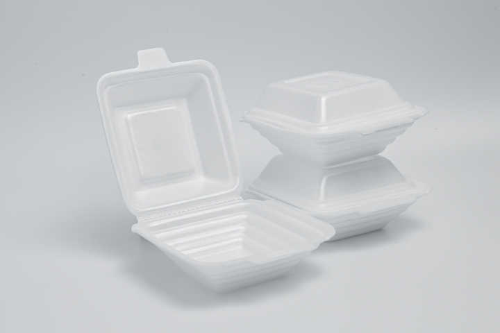 Three Compartments Disposable PS Foam Food Container Food Containers ...