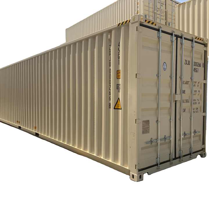 Contenedor seco de transporte, contenedor de cubo alto estándar 40HC ...