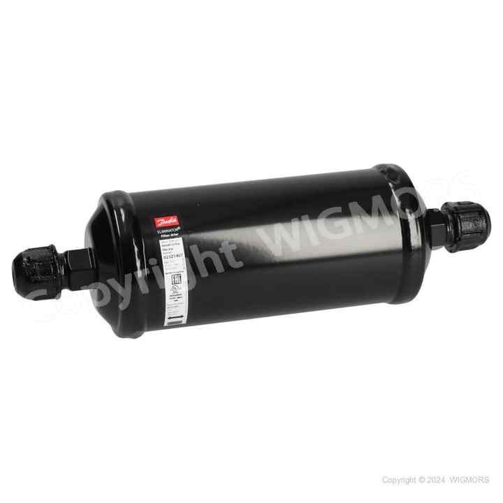 Danfoss Hermetic bi-flow filter drier, DCB, 30 cu.in., Steel, 023Z1407 ...