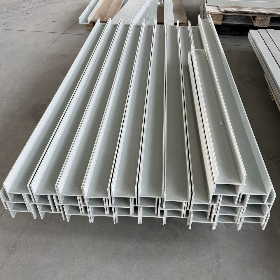 FRP Fiberglass I Beam for Structure Support - Durable FRP Floor Beam ...