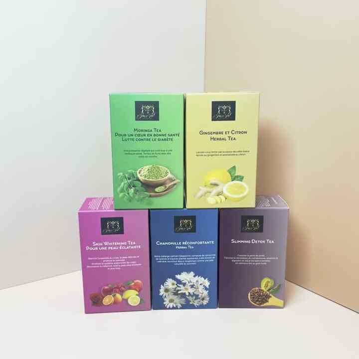 Tea Box Packaging Tuck End Custom Design logo Luxury Matte Tea Packing ...