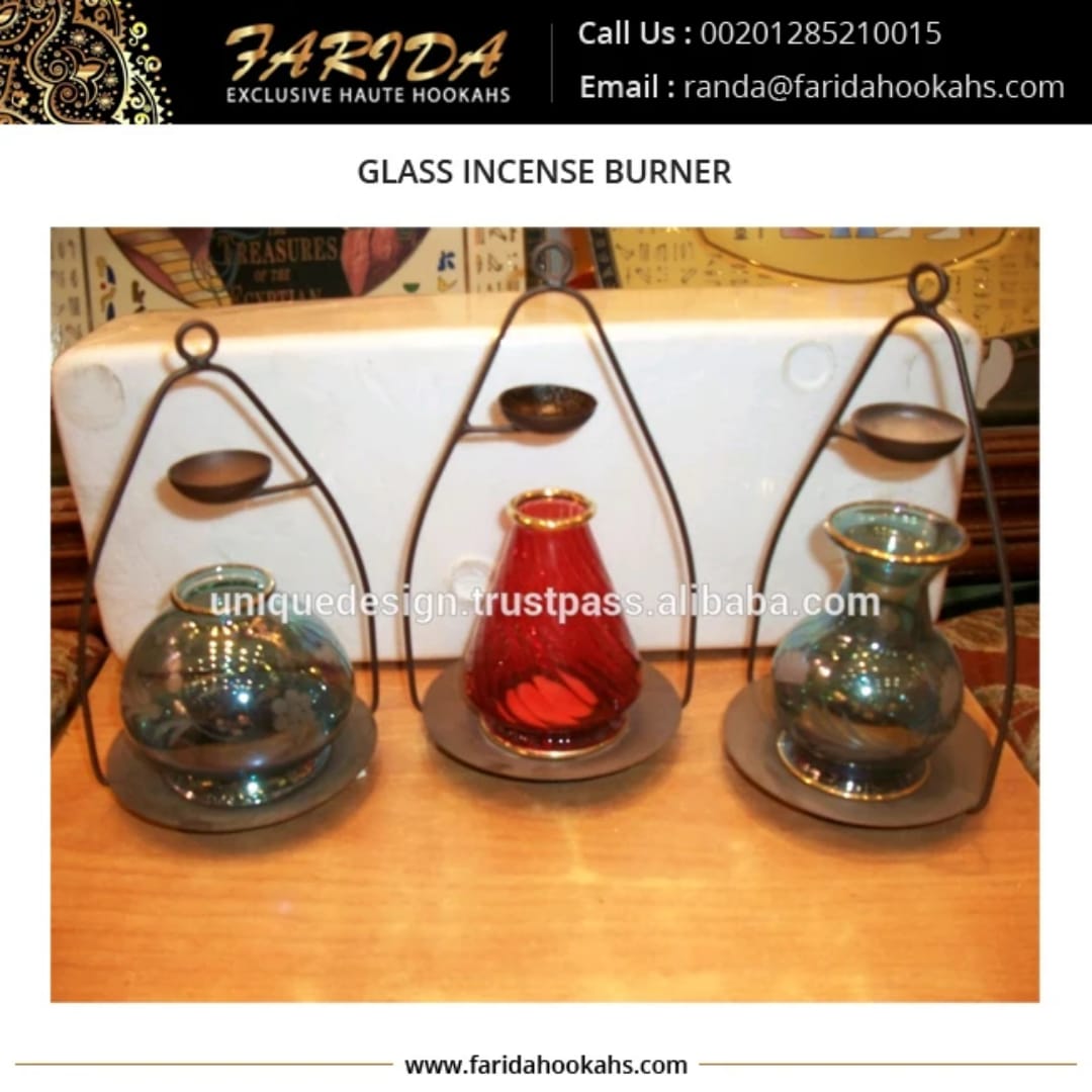 Glass Oil Burners - Handmade Aromatic Home Decor Lamp