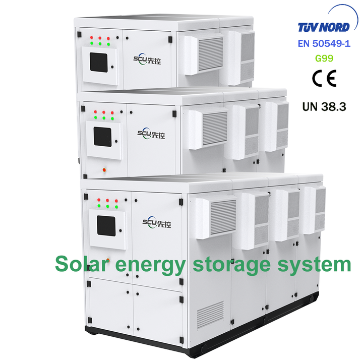 SCU 20ft 40ft ESS 500Kwh 1 Mw 2 Mw Battery Container System Solution for Solar Energy Storage ...