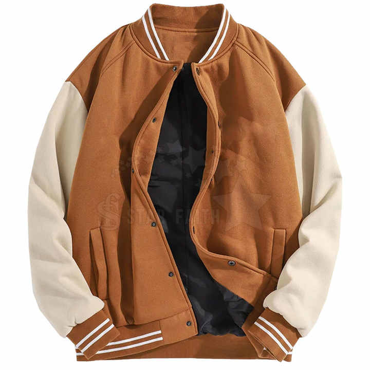 Wholesale Custom Men Varsity Jacket With School Logo Baseball College ...