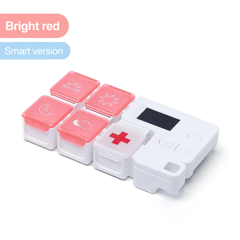 Smart Pill case 7 Day Medicine Box Colorful Pill Box With Automatic ...