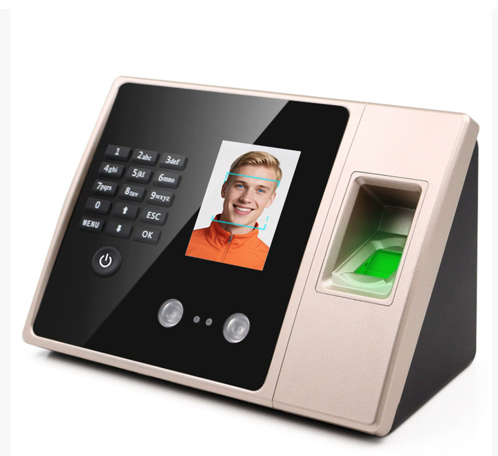 Biometric 2.8 Inch Face Attendance Machine Fingerprint Time Wifi for ...
