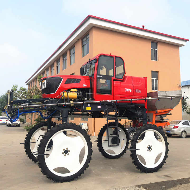 Self-Propelled 1000-Liter Water Tank Tractor Sprayer with Diesel Engine ...