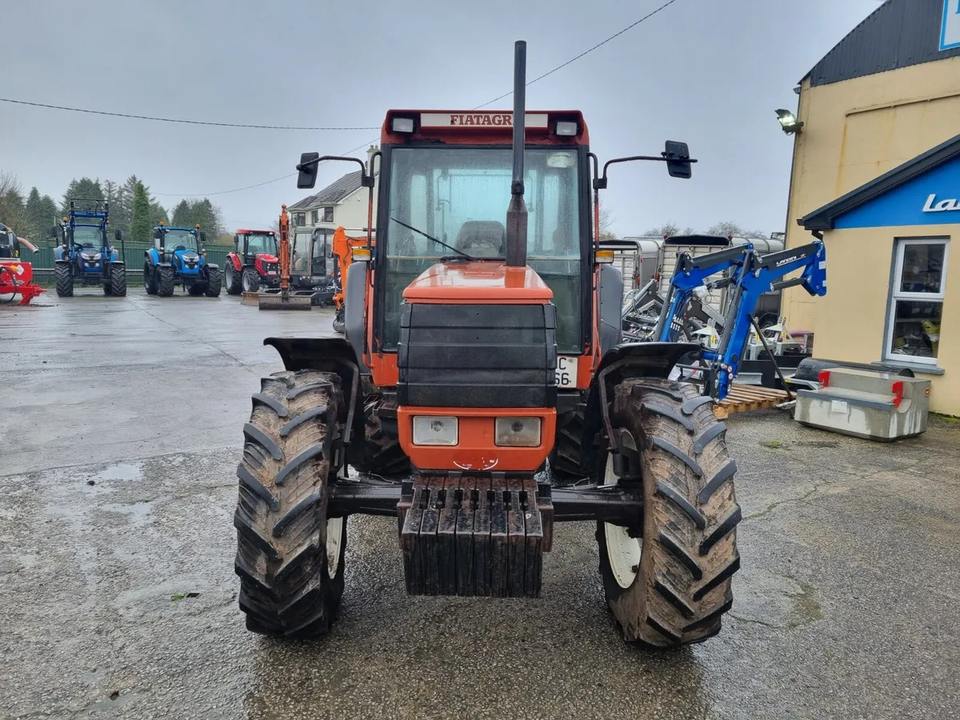 1991 Fiat F110 Walking Tractor 22HP Cummins Engine Manual Transmission ...