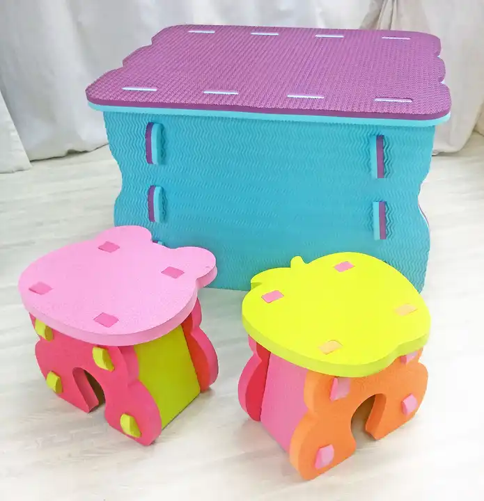 Multifunctional EVA Table for Kids Furniture Toy for Play Study ...
