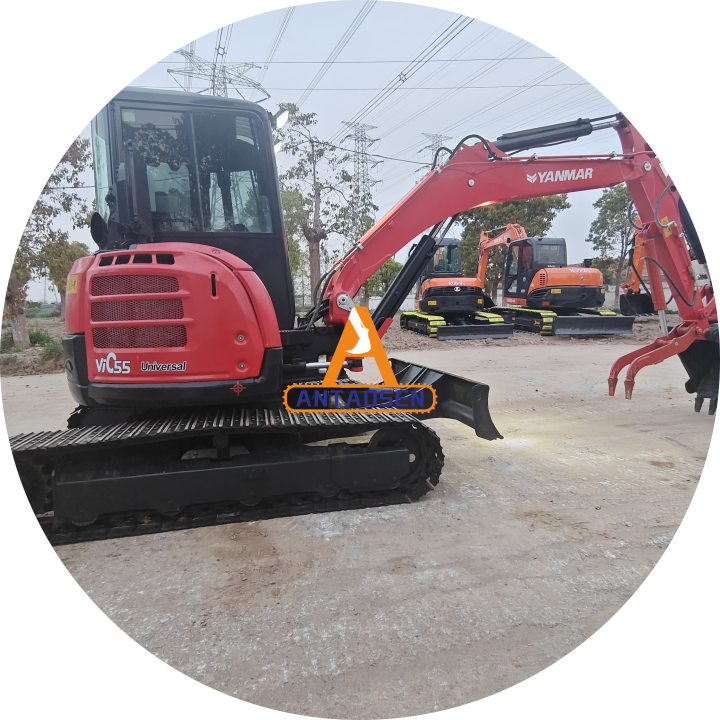 Japan Original Mini Excavator Yanmar 55 Vio55-6 Vio50 Vio40 5 Ton 6TON ...