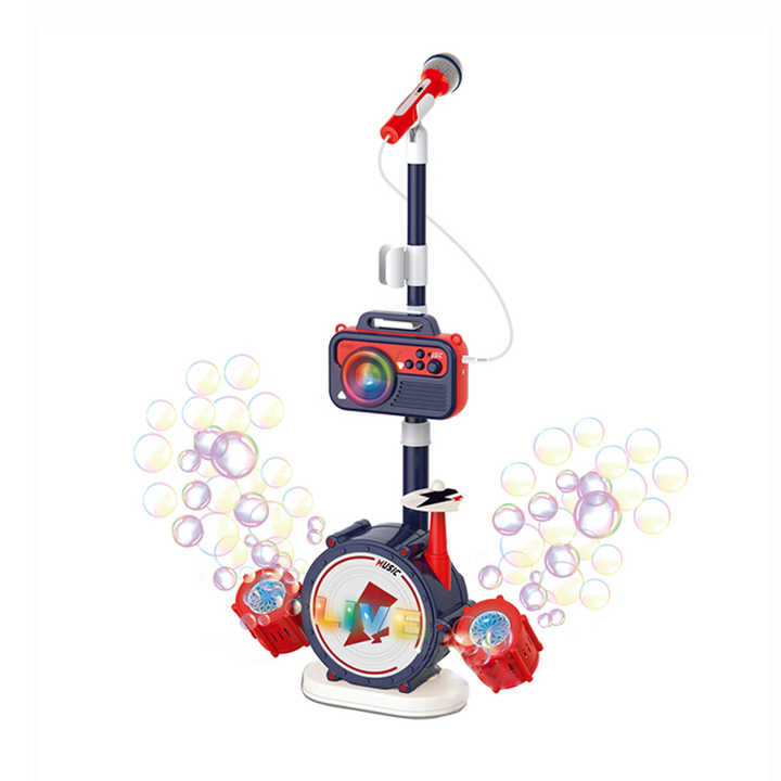 Automatic Electric Jazz Drum Recording Bubble Machine Microphone With ...