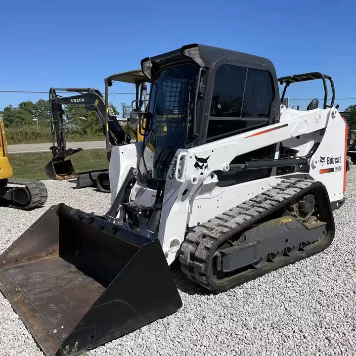 Used Bobcat T550 Skid Steer Loader - High Efficiency