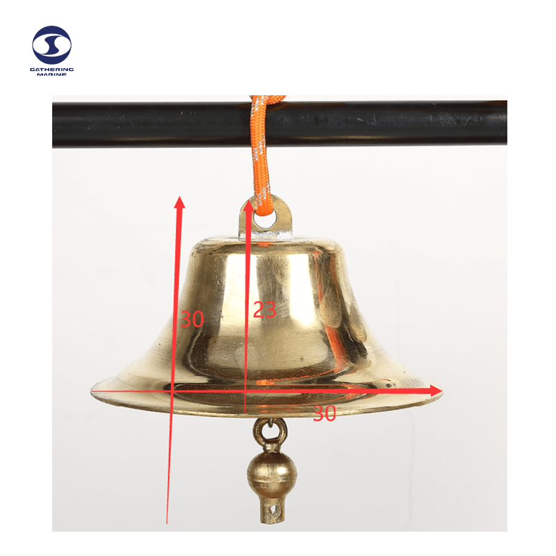 7.87 Inch 200mm Fog Bell Made of H62 for Small Vessels Sailboats and ...