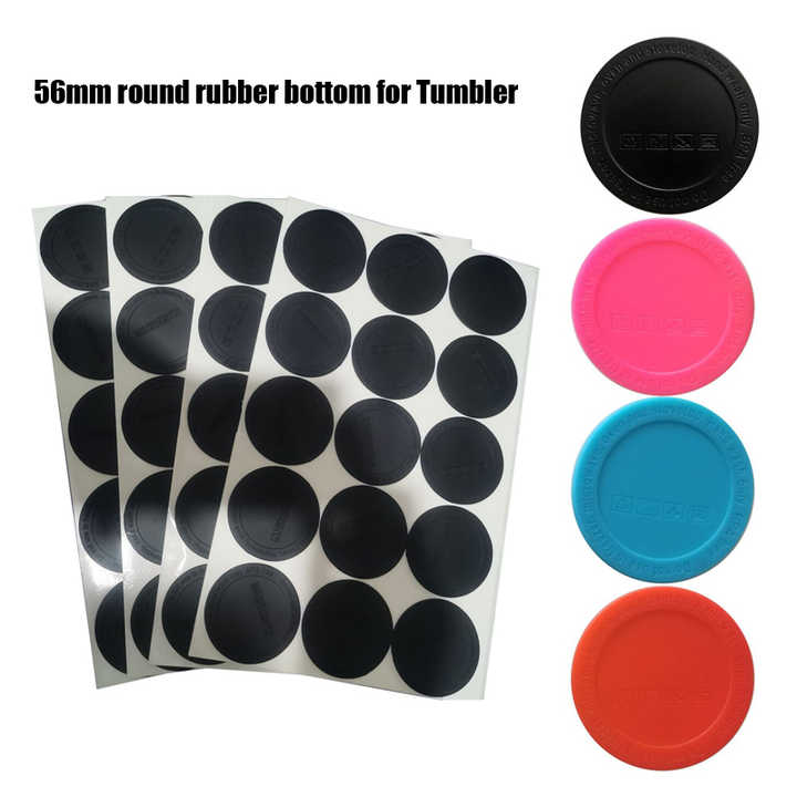 Rubber Bottom 3M Silicone Bottom for Sublimation Blanks Straight ...