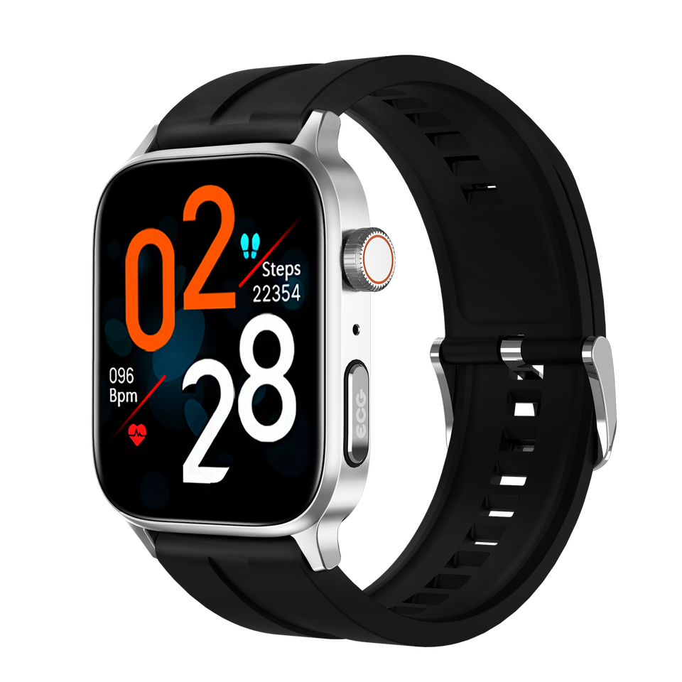 YJ22 心電図 心拍数 血圧 睡眠追跡 Bluetooth通話 スマートウォッチ 運動 スポーツ アウトドア スマートウォッチ ...