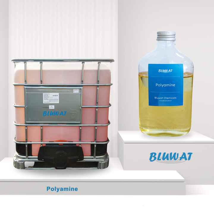 Cationic Quartenary Amine Polymer Polyamine Industrial Effluent ...