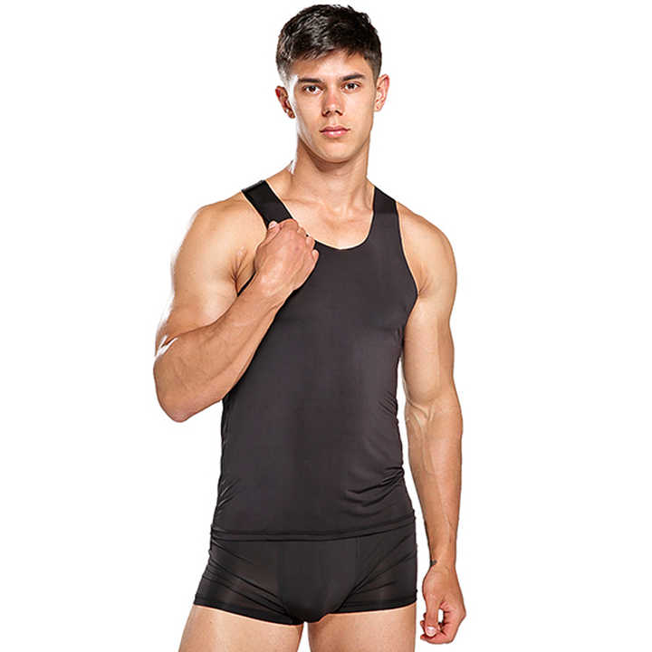 Men's Summer Quick Dry Gym Singlets Muscle Bodybuilding Clothing ...