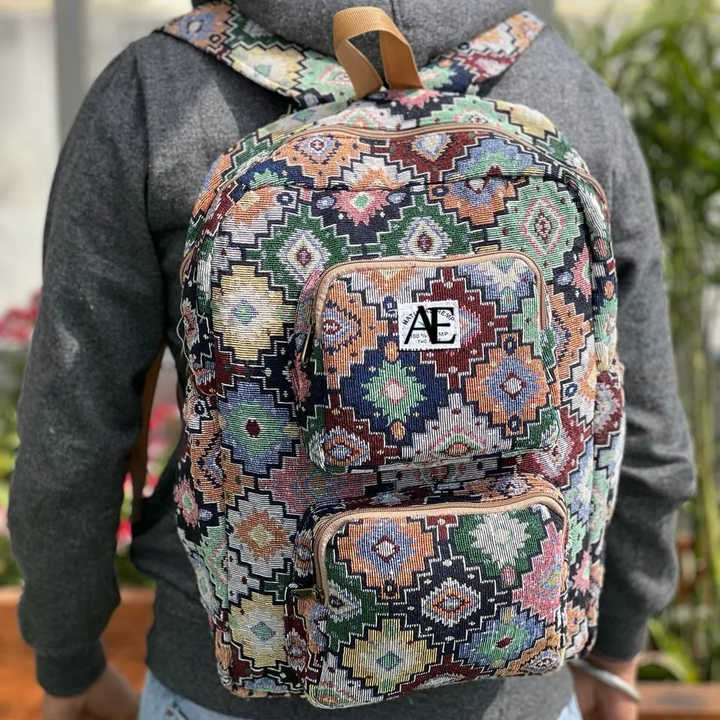New Western Design Hemp Laptop Bag Sustainable Backpack New Arrival ...