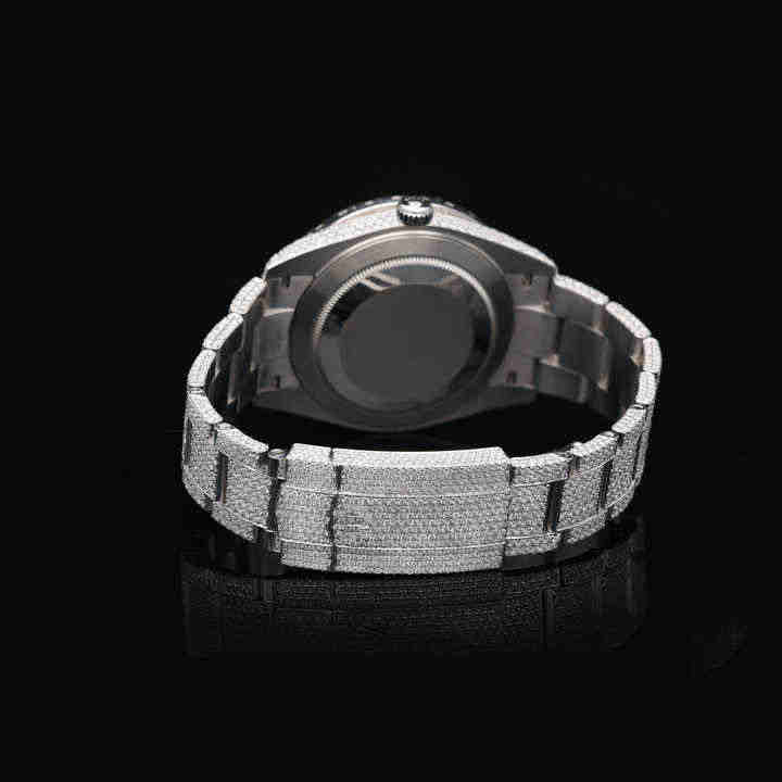 Hip Hop Style Business ETA Analog Watch Cutting Edge 41mm Stainless ...