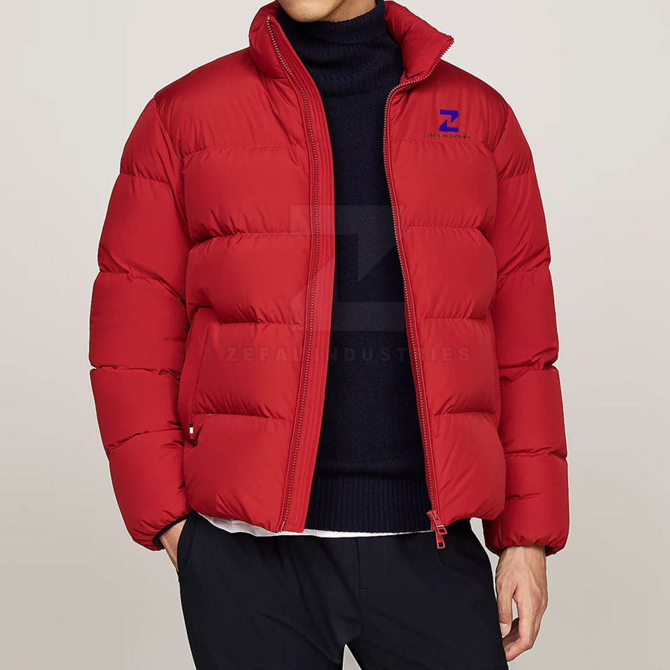 Professional Manufactured Slim Fit Men Puffer Jacket Casual Fashion ...