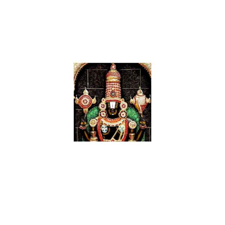 3D Tanjore Tirupati Portrait of Bala Ji & Laxmi Ji Oil Medium Paintings ...