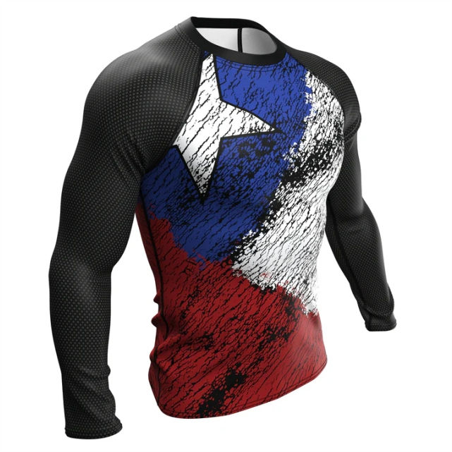 2026 Full Sublimation Style Full Sleeve Men's Rash Guard UPF50 ...