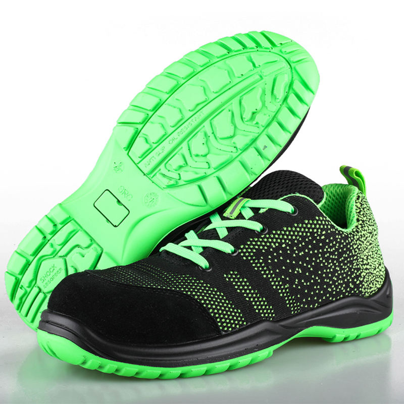 Hotsales Fashion Fly Knit Upper Fiberglass Toe PU Sole Safety Shoes S3 ...